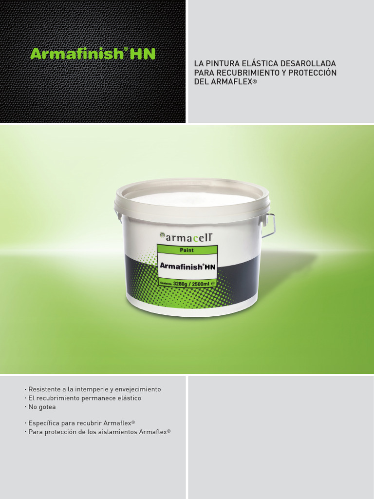 TDS Armafinish HN ES | PDF | Pintar | Materiales