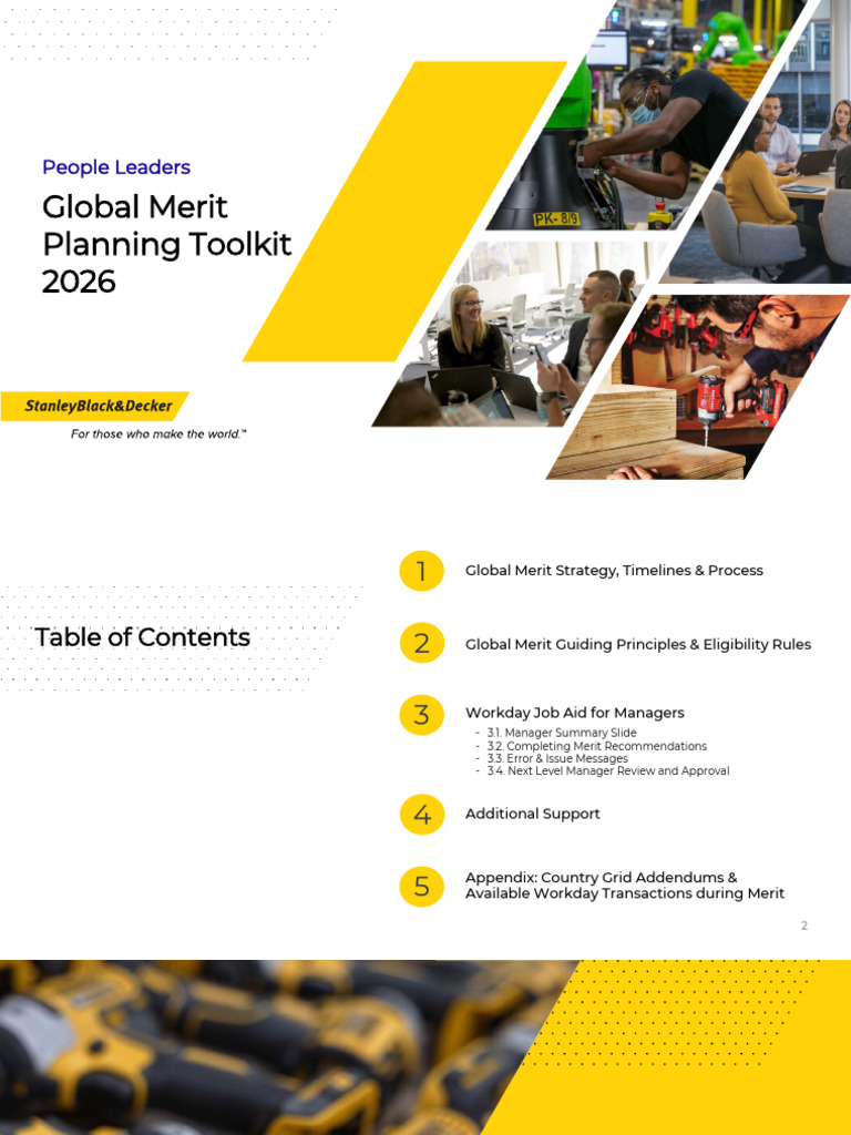 Global Merit Planning Toolkit 2026 - Opti | PDF | Working Time