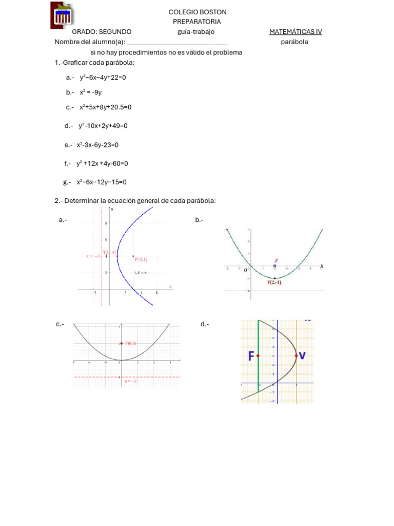Parabola 2 NnKDyX | PDF