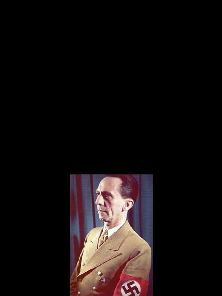 Joseph Goebbels: Propaganda Minister | PDF | Joseph Goebbels | Nazi Germany