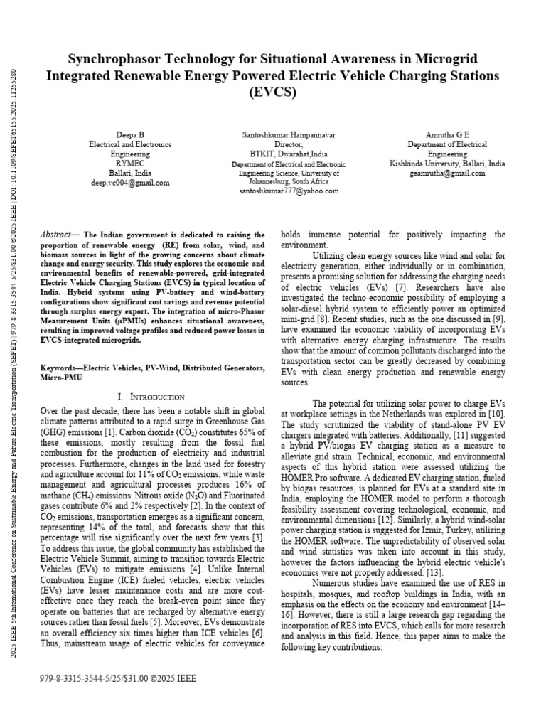 Synchrophasor Technology for Situational Awareness in Microgrid ...