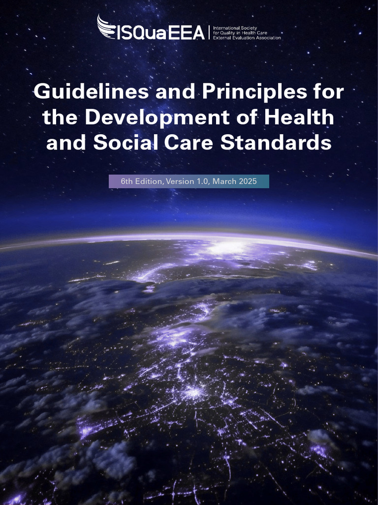 ISQua EEA Guidelines and Principles for the Development of Health and ...