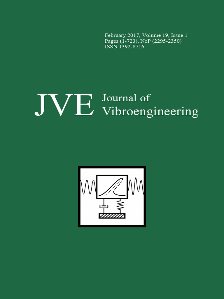 jve-19-1-contents | PDF | Lithuania | Mechanical Engineering