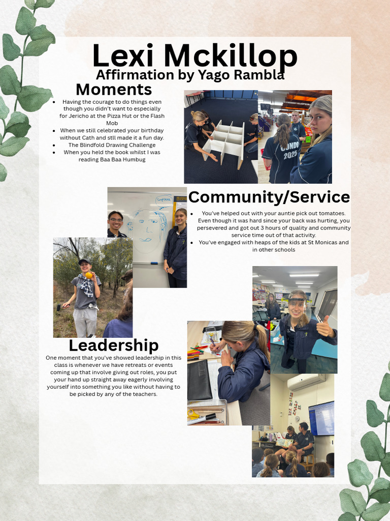 Youth Ministry Affirmation Poster | PDF