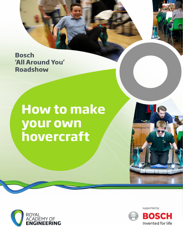 How To Make Your Own Hovercraft Stem Resources | PDF | Force | Pressure