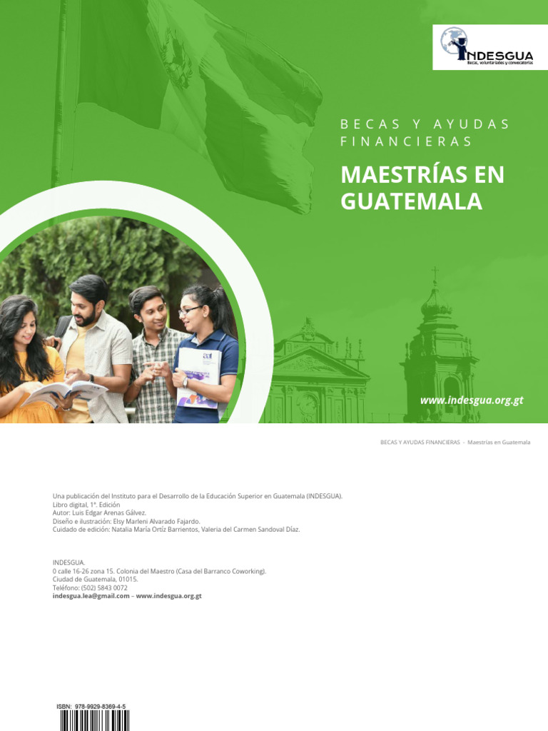 041425 Catalogo Becas Maestrias en Guatemala (1) | PDF | Guatemala | Beca