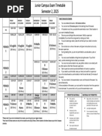 2026 Kjsea Timetable | PDF