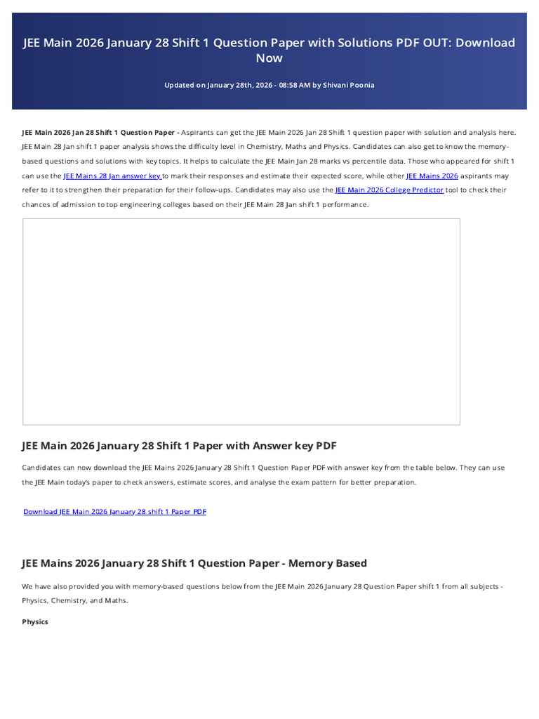 Article Careers360 20260128153425 | PDF | Tests | Qualifications