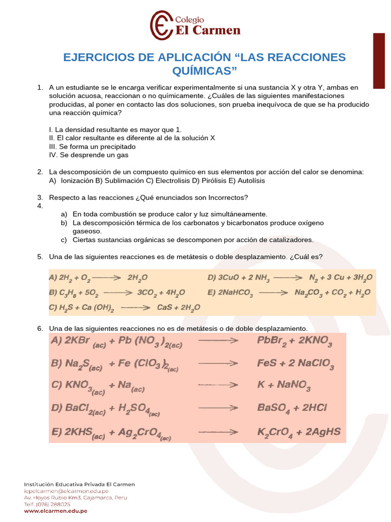 EJRCDEAPLICACIONRX | PDF | Redox | Combustión