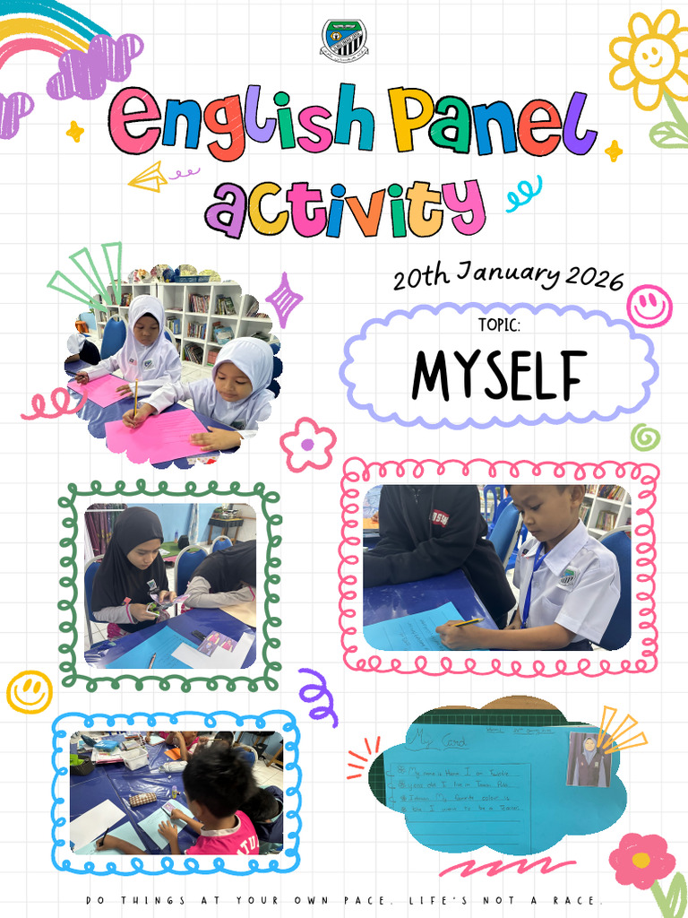 English Panel Activity - PNG | PDF