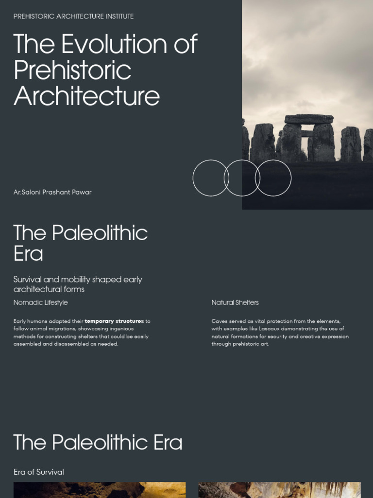 Presentation - The Evolution of Prehistoric Architecture | PDF ...