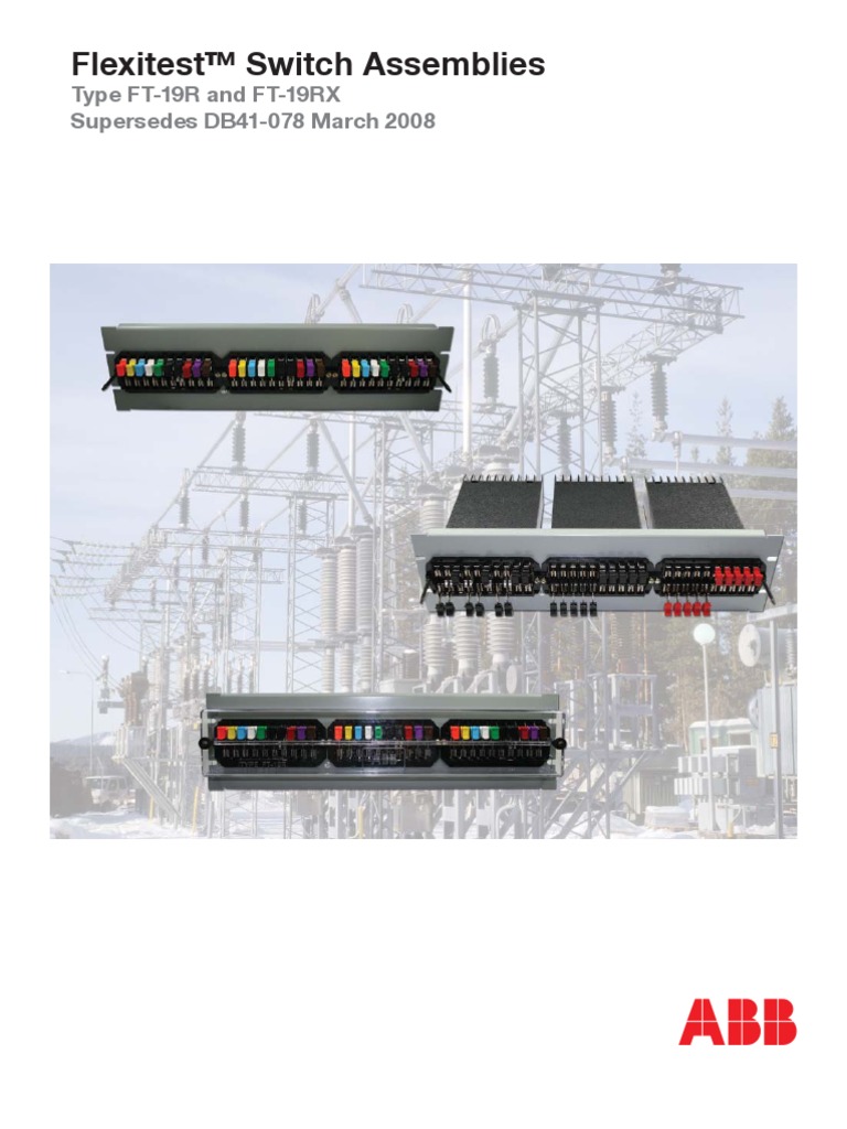 FT 19R Manual | PDF | Relay | Switch