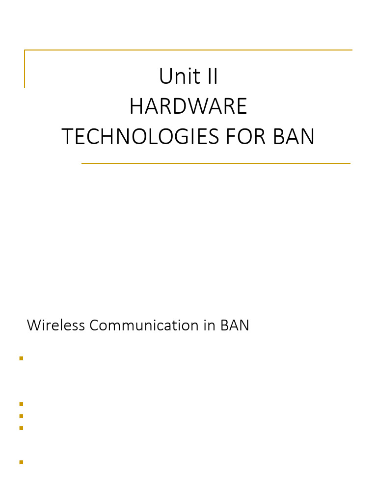 UNIT II HARDWARE BAN | PDF | Microcontroller | Embedded System