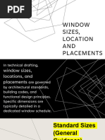 Pella Window Size Specifications Chart | PDF