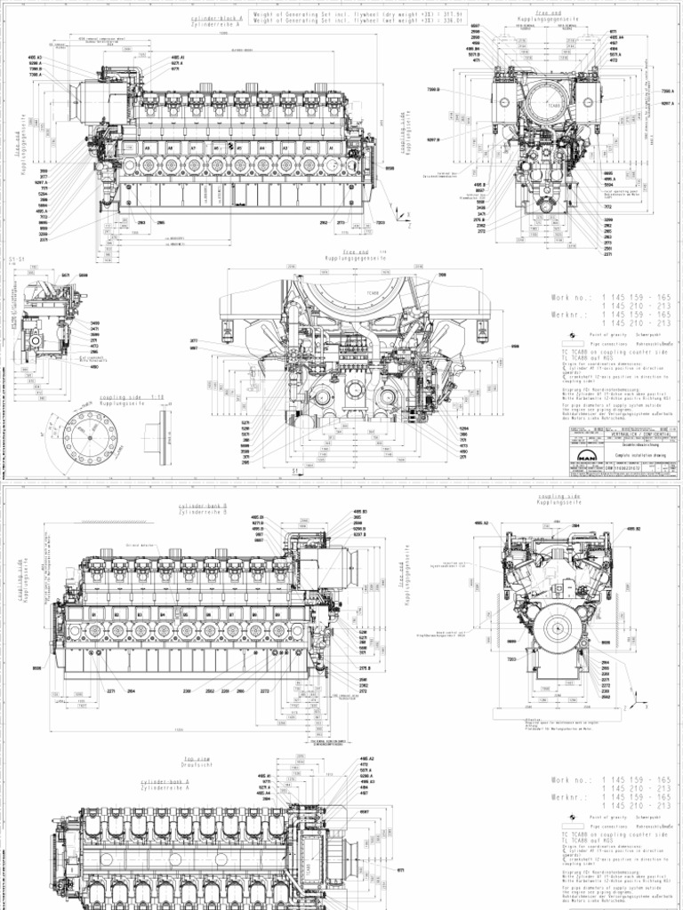 01MJ 652 Genset Design and Components Installation Drawing - Genset 001 ...
