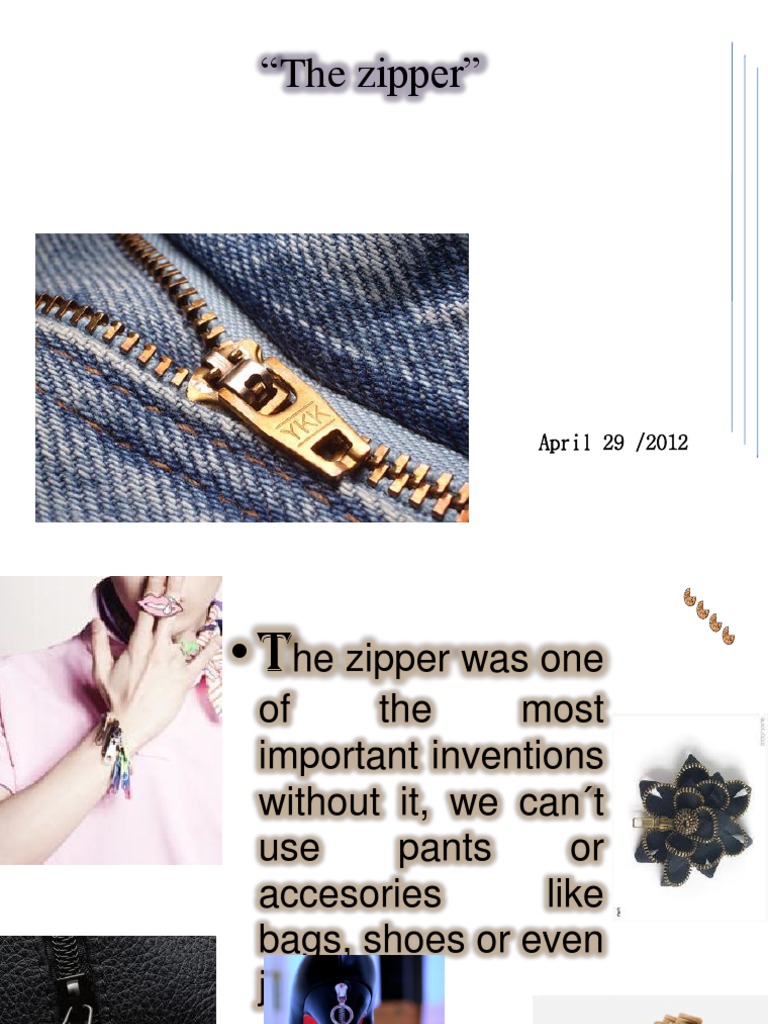 History and Impact of the Zipper | PDF | Art | Lifestyle