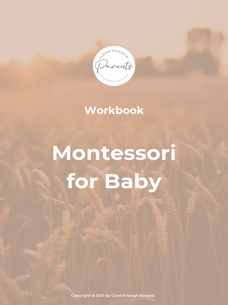 Workbook Montessori Baby (1) | PDF