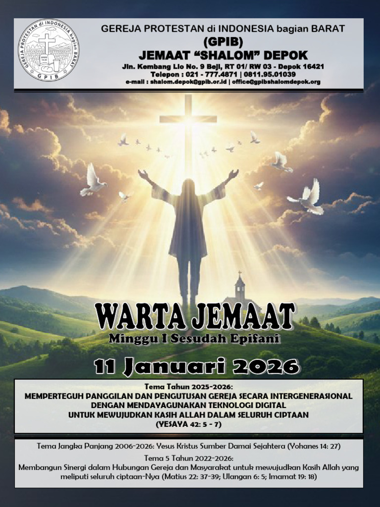 02 Warta Jemaat & Tata Ibadah Minggu, 11 Januari 2026 | PDF