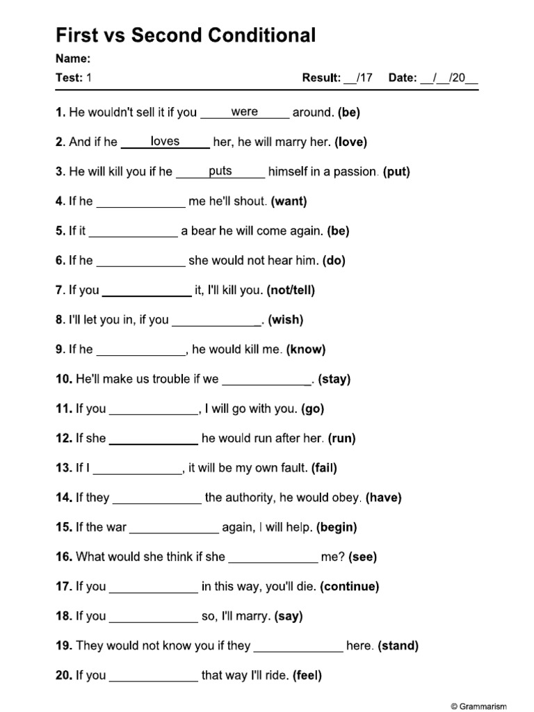 6 Ban - KET - First Second Conditionals | PDF