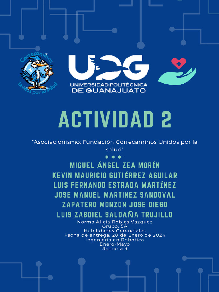 Actividad 2 Asociacionismo Zea Fernando Kevin Manuel Diego Luis | PDF | Cuidado de la salud ...