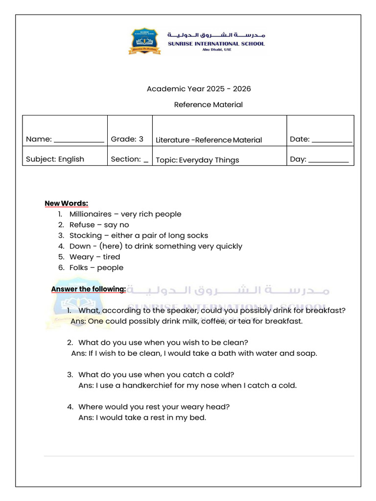 Ch2- Everyday Things - Reference Material | PDF