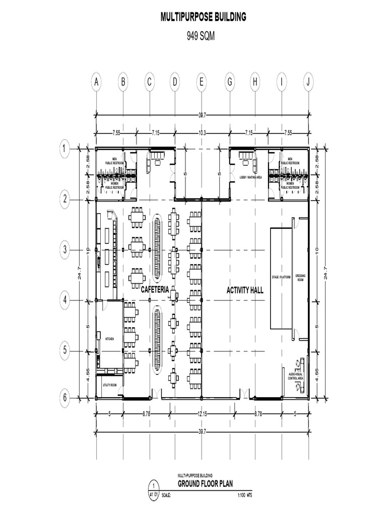 Multi Purpose Building | PDF
