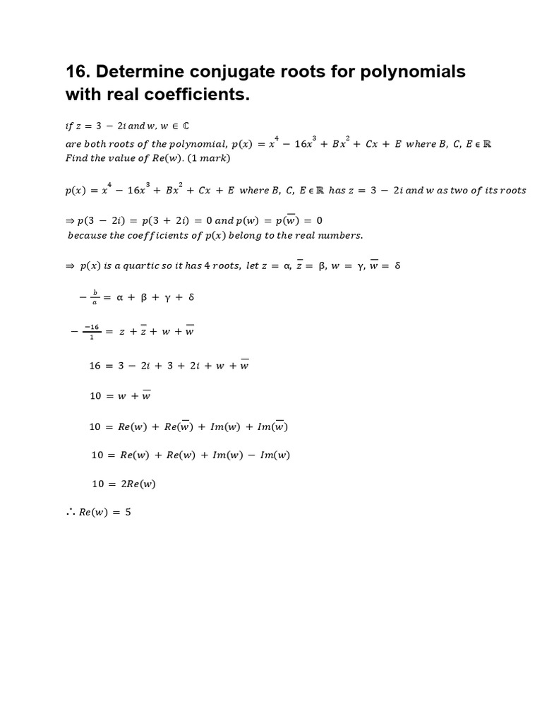 Noah Roseverne - AT1 - Complex Numbers 2.57.39 Pm | PDF | Computational Science | Number Theory