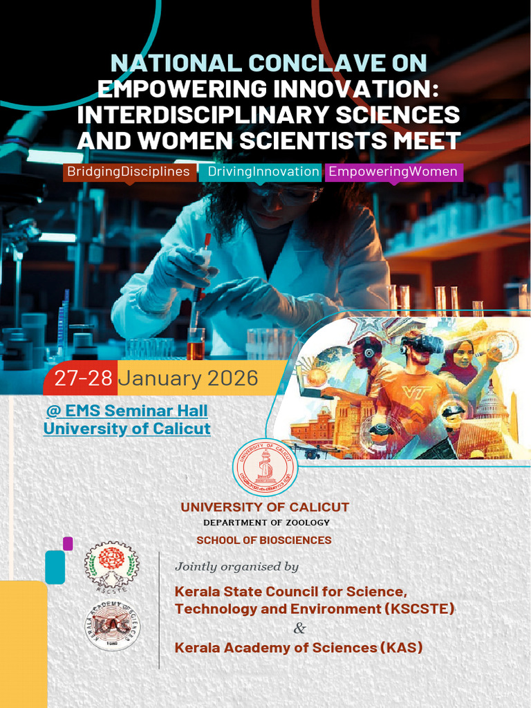 BROCHURE National Conclave 2026 | PDF | Science | Kerala