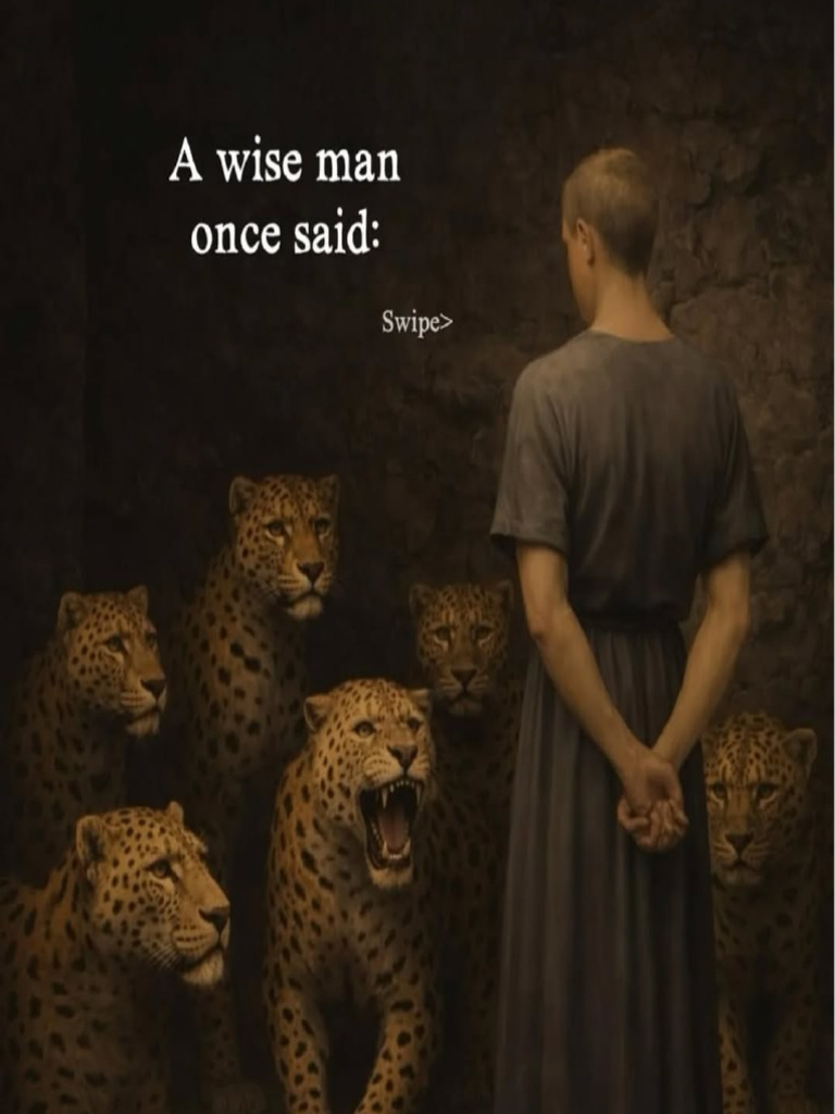 A wise man once said | PDF