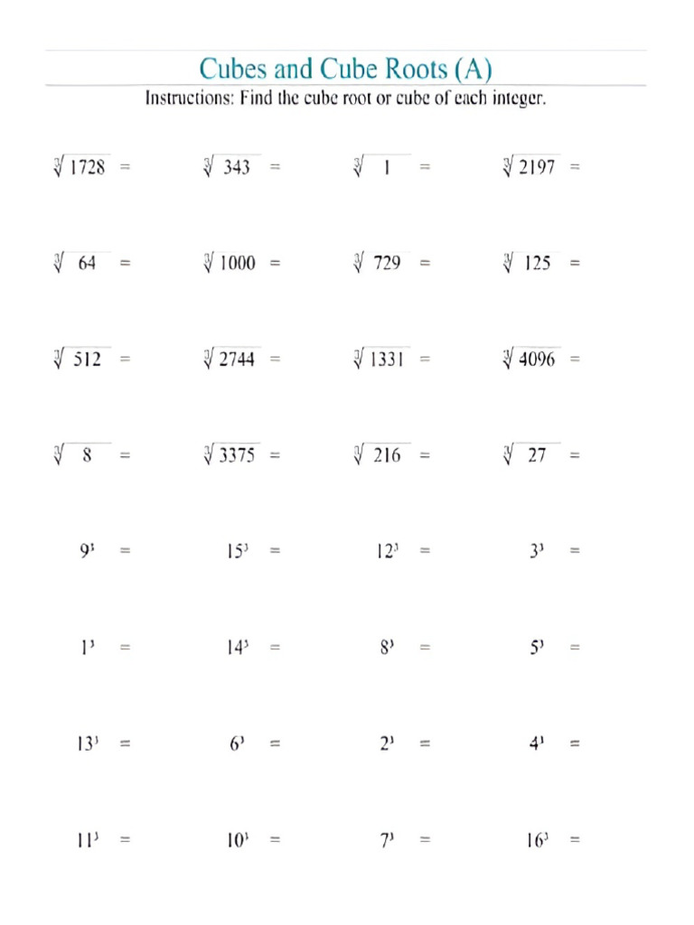 Cubes and Cube Roots 001 Pin,1360994964 (1)-Picsart-AiImageEnhancer | PDF