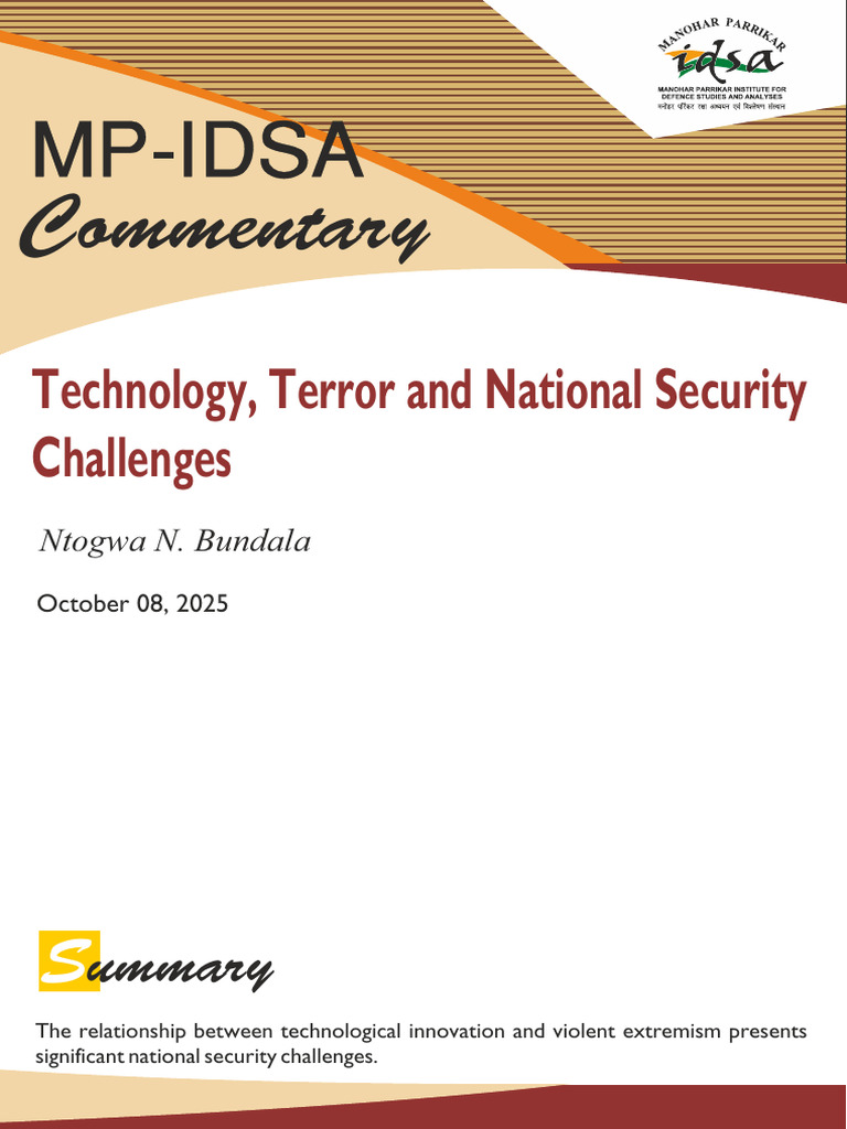 Commentary Dr Ntogwa Bundala 08 October 2025 | PDF | Computer Security ...