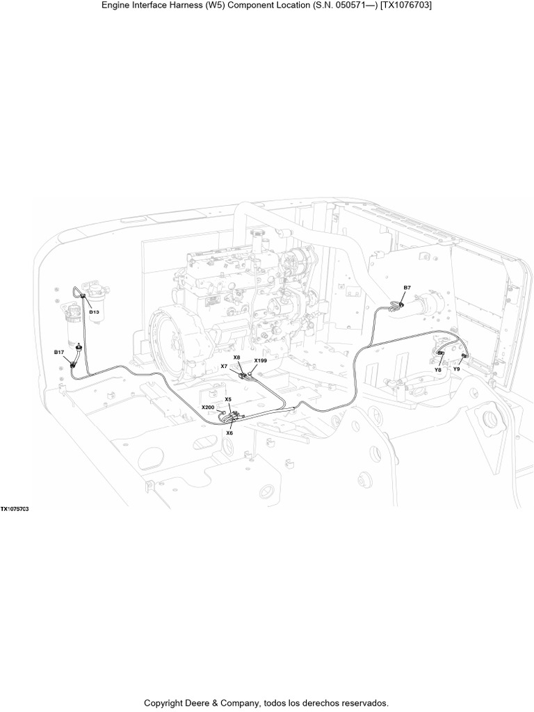 Engine Interface Harness (W5) Wiring Diagram | PDF