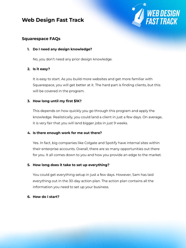 Squarespace Faqs by @Vawzine Vip (2) | PDF