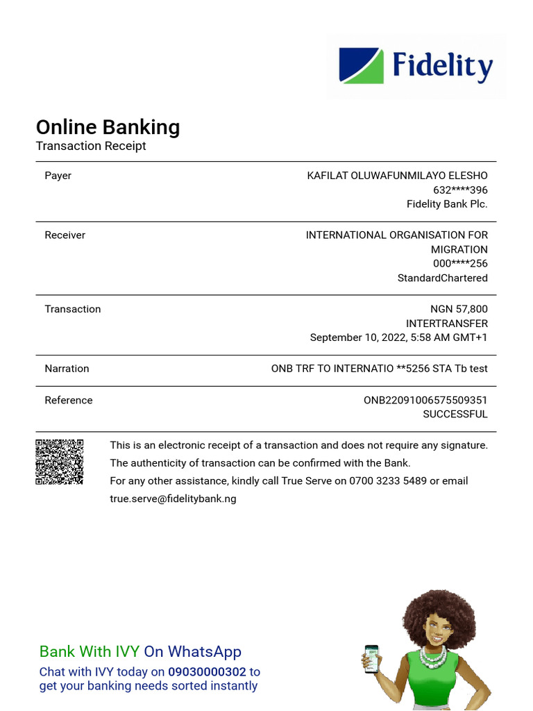 Transaction Receipt | PDF
