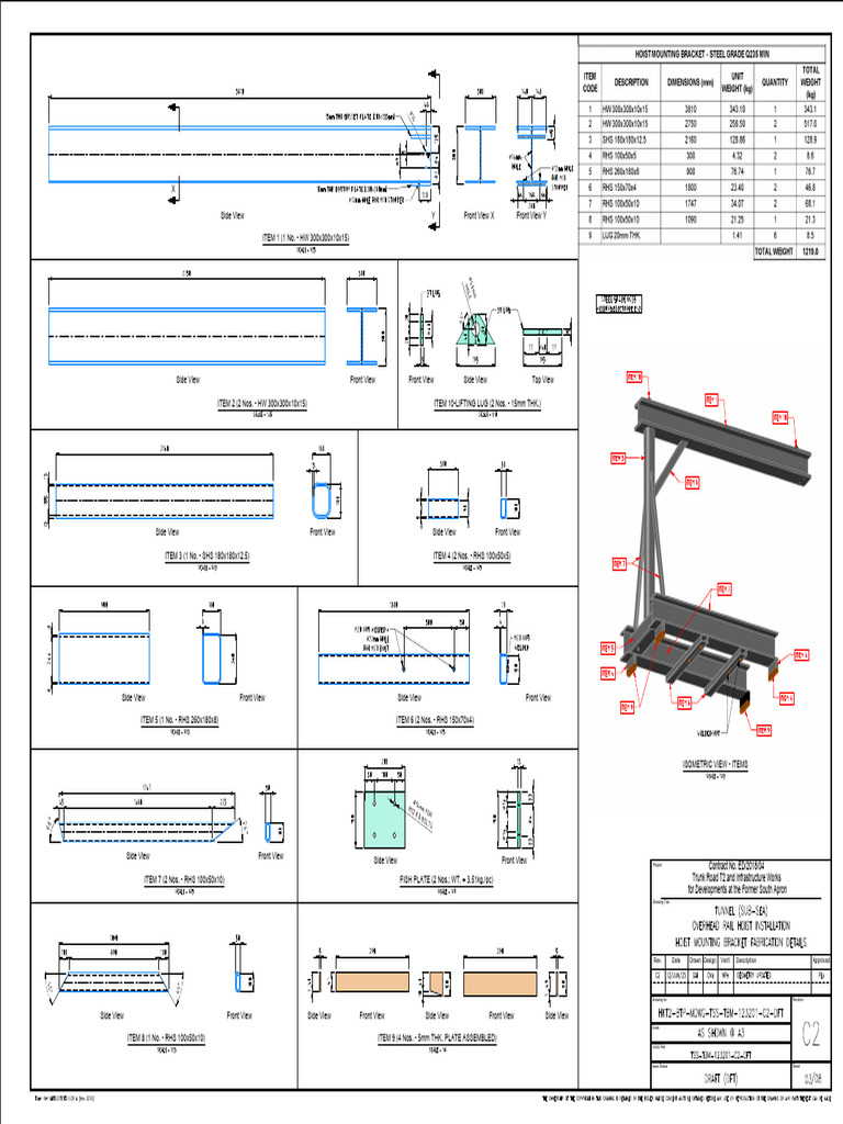 Pages From TSS-TBM-123201-C2-DFT- Hoist Installation for Overhead Rail ...