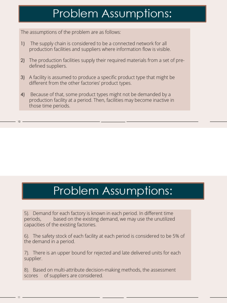 Group 8 Facility Location-scm .Pptx (1)-10-20 | PDF | Supply Chain | Applied Mathematics