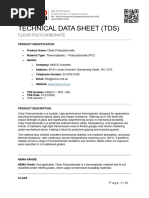 Polycarbonate Technical Data Sheet | PDF