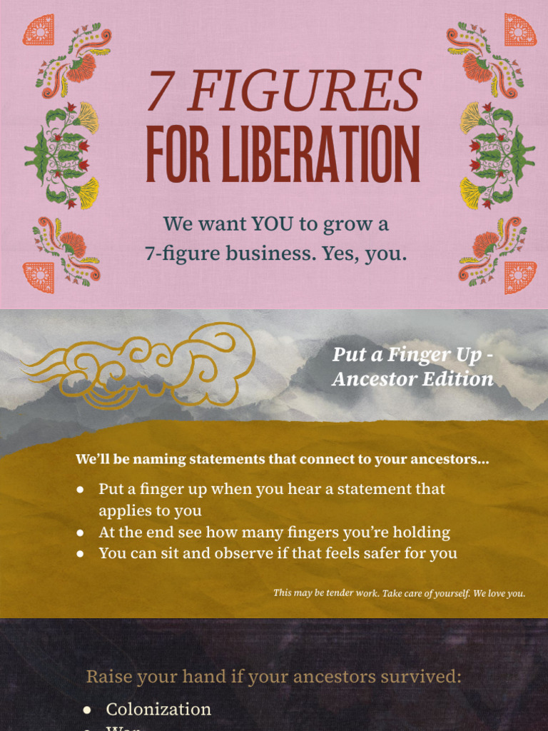 7 Figures for Liberation SLIDE | PDF | Economies | Trade
