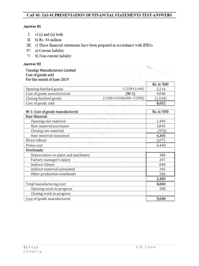 Ias 1 Solution Pdf