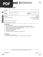 Biology Formula Sheet | PDF