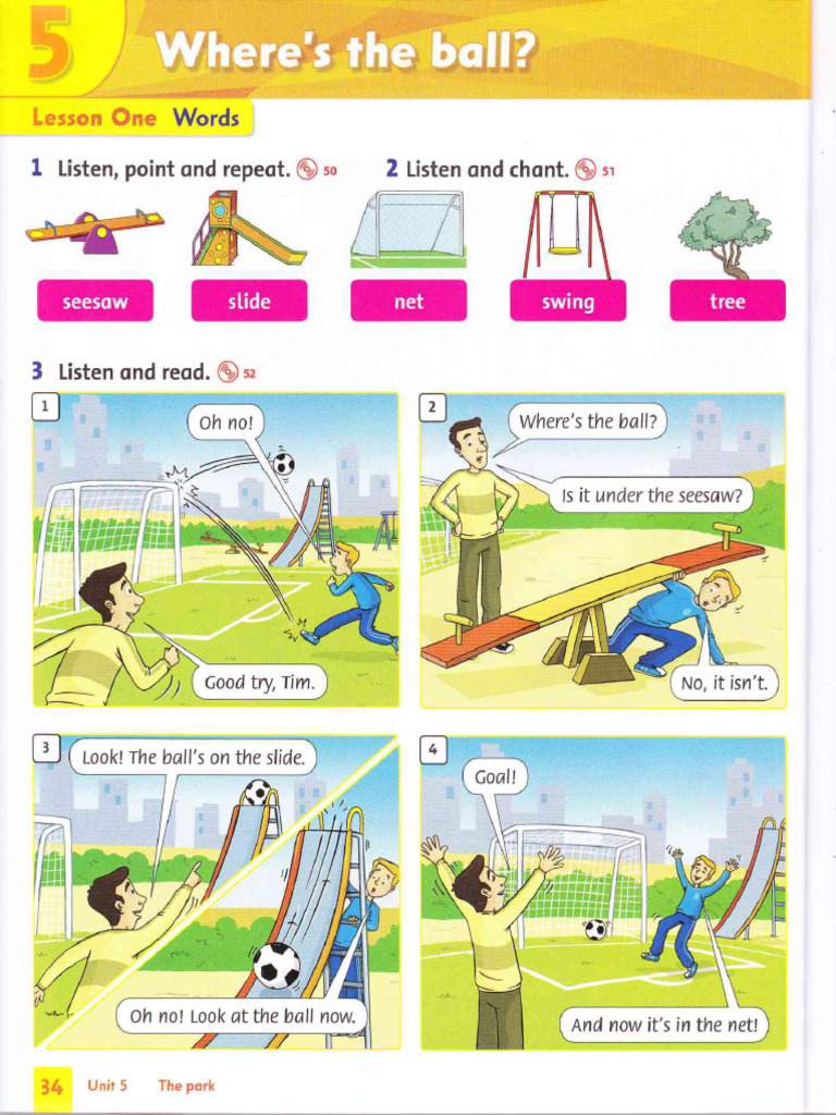 FnF 1 Class Book Unit 5 | PDF