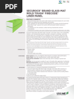 USG Fiberock Aqua-Tough Panel Overview | PDF | Drywall | Plaster