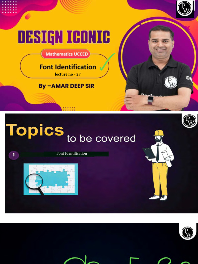 Mathematics (UCEED) 27 Class Notes Design Pro 2026 Batch | PDF