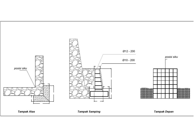 Dinding Beton | PDF