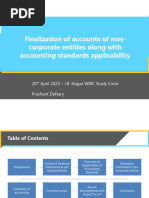 ICAI Guidance for Non-Corporate Entities | PDF | Regulatory Compliance ...