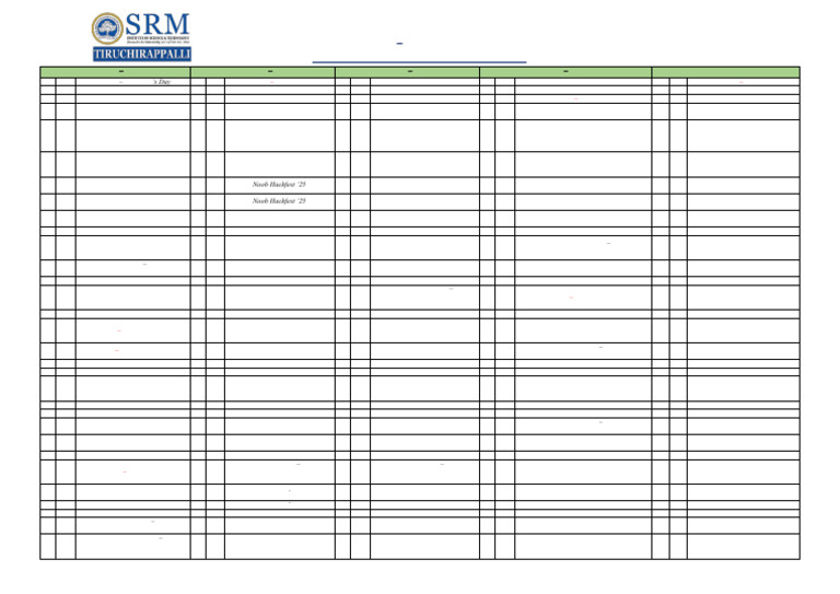 EVEN+Sem+Academic+Calender+2025-2026+19 12 2025 | PDF | Academic Term ...