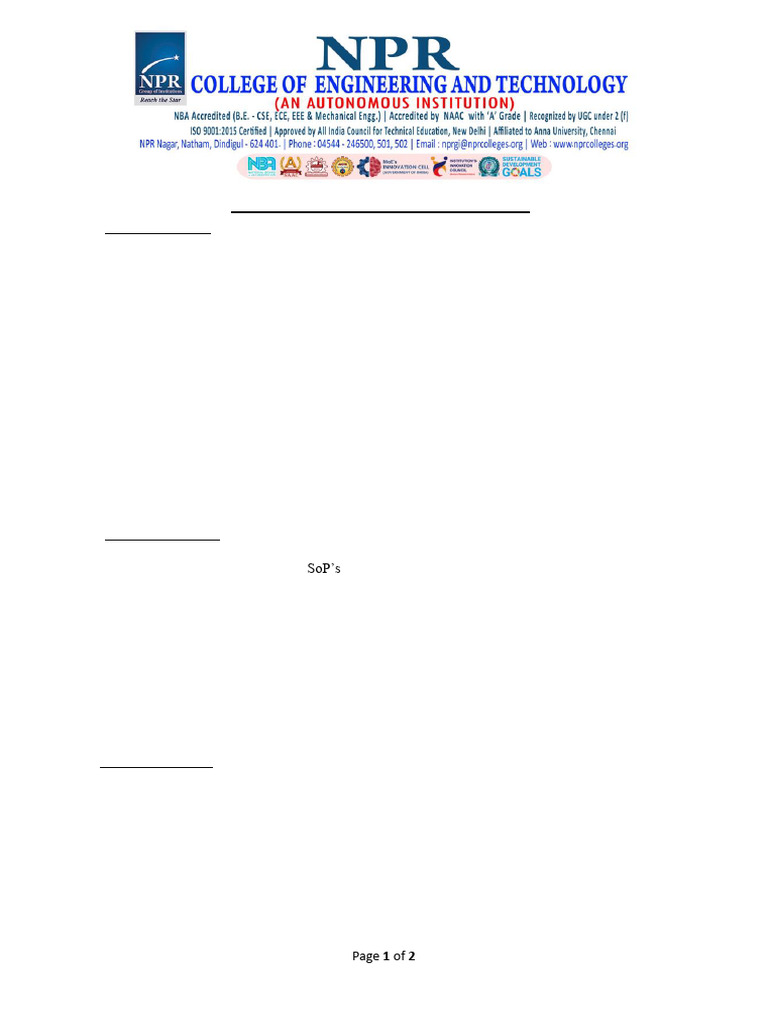Guidelines To Project Supervisor | PDF