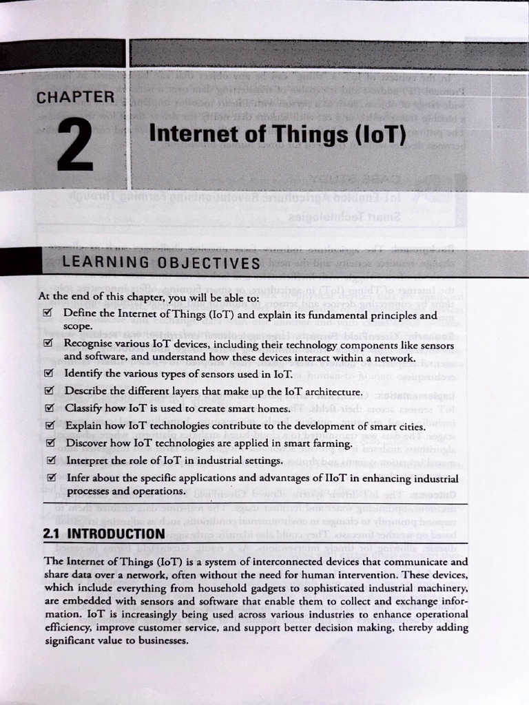CH - 2. Internet of Things | PDF | Internet Of Things | Computer Security