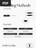 Profile Board Method in Road Setting Out | PDF | Angle | Curve