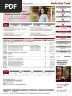 IndusInd Legend Credit Card Benefits Guide | PDF | Credit Card ...